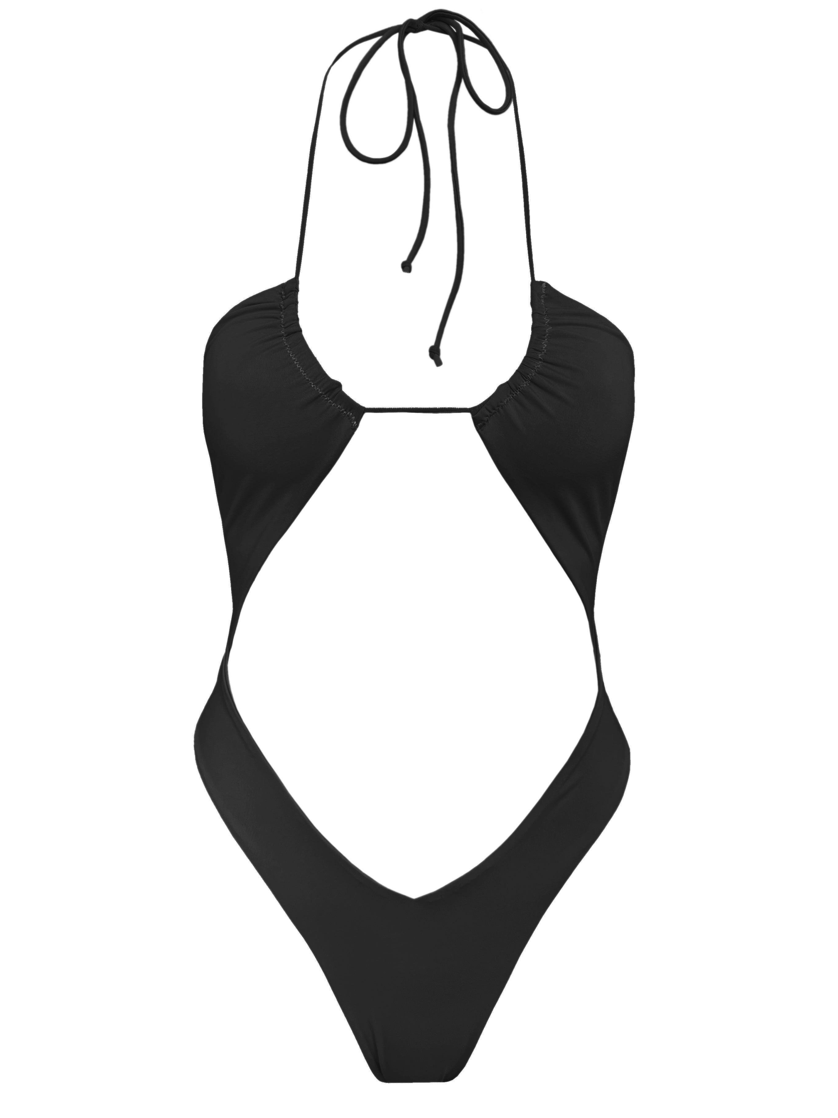 VESPER ONE PIECE | BLACK – SLATE SWIM